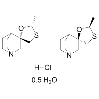 Cevimeline (hydrochloride hemihydrate)|cas 153504-70-2|DC Chemicals